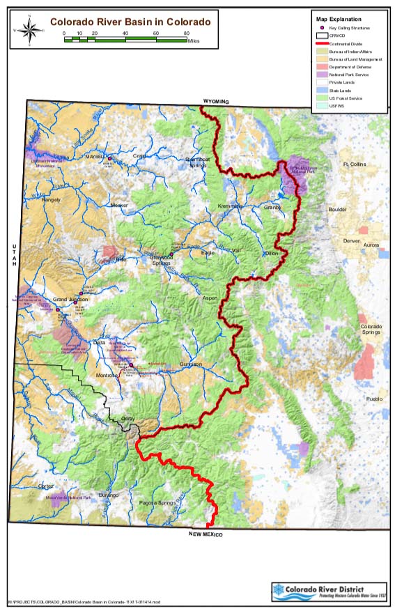 Map Gallery - Colorado River District 2022