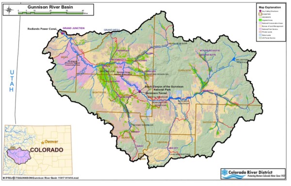 Map Gallery - Colorado River District 2022