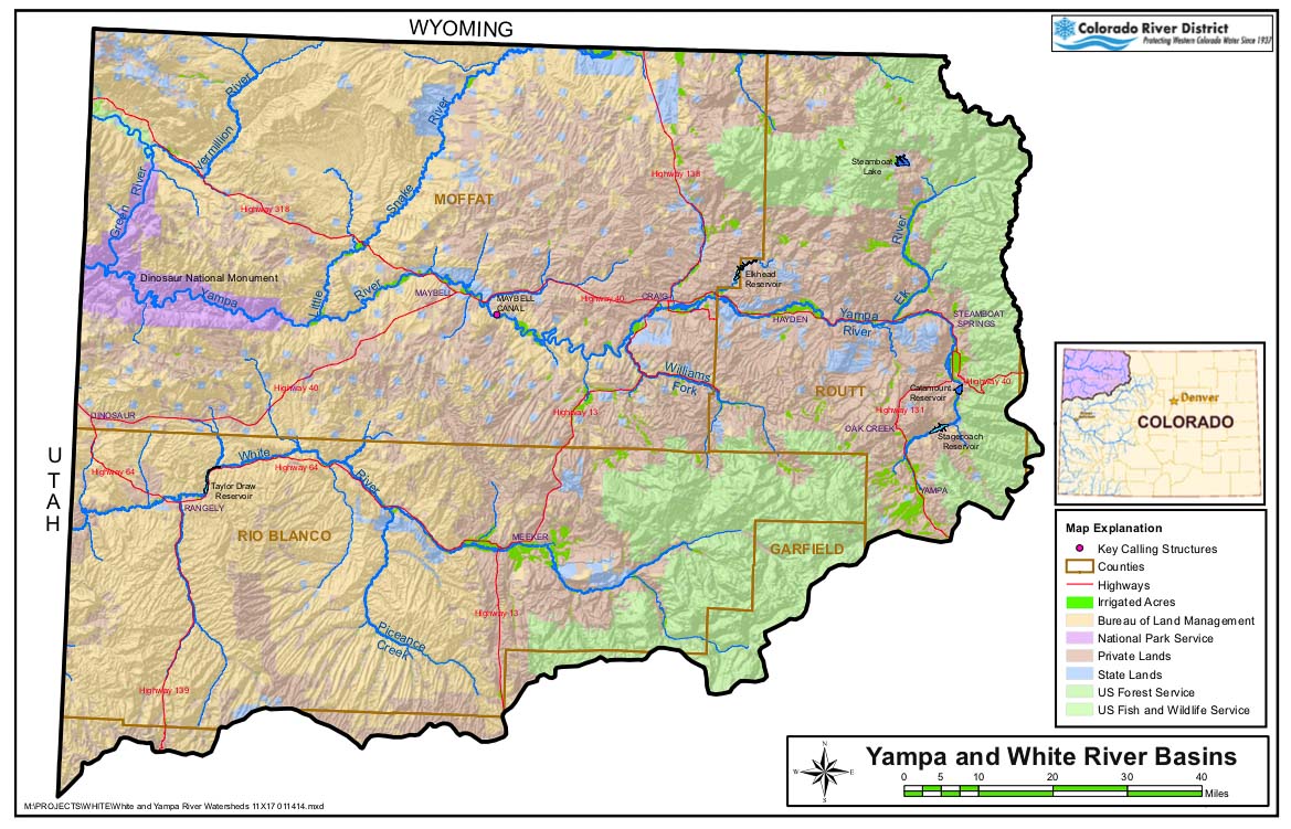 Map Gallery - Colorado River District 2022